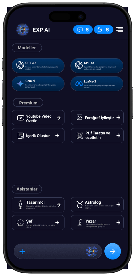 EXP AI | Next-Gen AI Chatbot